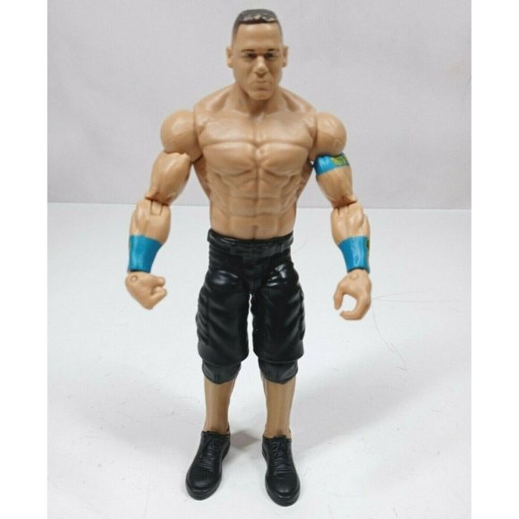 Mattel | Toys | 23 Mattel Wwe John Cena Cenation Black Shorts Blue Arm ...
